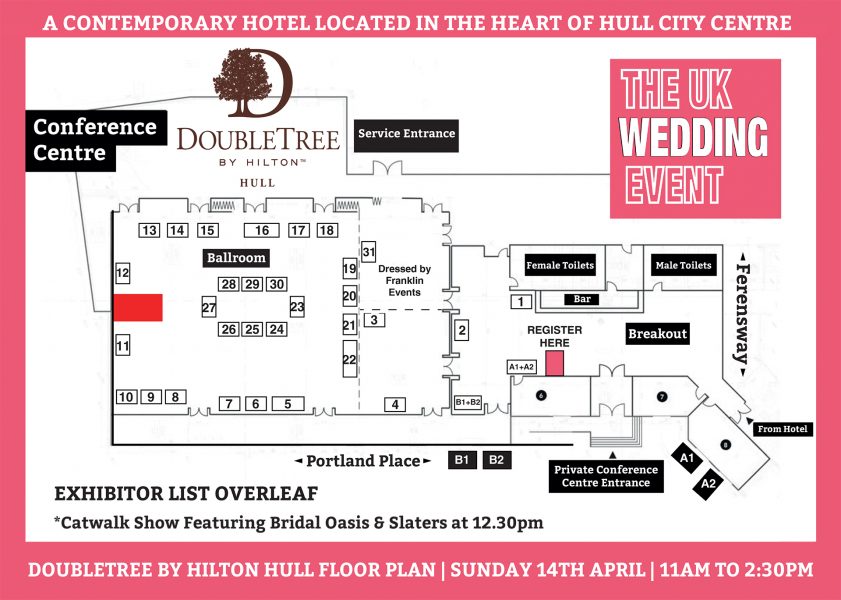 doubletree floor plan | The UK Wedding Event